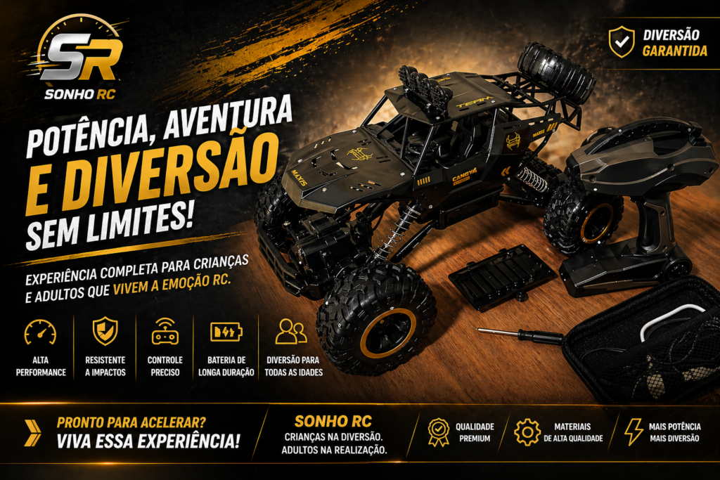 Alloy High Speed – Shuttle Wild Road: O Buggy RC Veloz Que Transforma ...