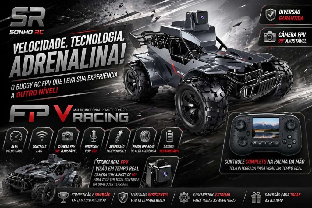 Alloy High Speed – Shuttle Wild Road: O Buggy RC Veloz Que Transforma ...